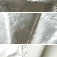 China Waterproof Meta Aramid Fiber Cloth with Aluminum Coating 260gsm 1.5m Width for sale