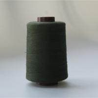 China Meta Aramid Sewing Thread 40/3 Army Green - 4000m Cone for FR Uniforms & Protective Clothing for sale