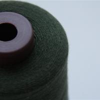 China Meta Aramid Sewing Thread 40/3 Army Green - 4000m Cone for FR Uniforms & Protective Clothing for sale