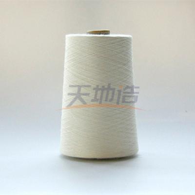 China Ne35/2 White Meta Aramid Yarn for Weaving and Knitting - 760CN Strength, Heat Resistant Technical Fiber for sale
