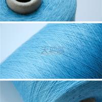 China Meta Aramid Blended Yarn Ne33/2 Sky Blue - Flame Retardant LOI>28 for Oil Chemical Industry for sale