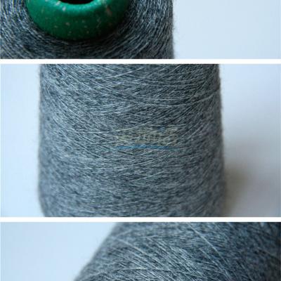 China Grey Modacrylic Cotton Flame Retardant Yarn Ne24/2 - 60% Modacrylic 38% Cotton with Anti-static Properties for sale