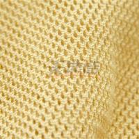 China 100% Para Aramid Mesh Cloth 260gsm 1.5m Width Raw Yellow for Reinforced Skeleton Applications for sale