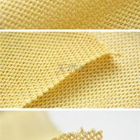 China 100% Para Aramid Mesh Cloth 260gsm 1.5m Width Raw Yellow for Reinforced Skeleton Applications for sale