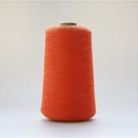 China Forest Orange Meta Aramid Fiber Yarn Fire Resistance Ne35/2 - 98% Meta Aramid 2% Antistatic - 250°C Heat Resistance for sale
