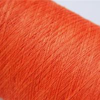 China Forest Orange Meta Aramid Fiber Yarn Fire Resistance Ne35/2 - 98% Meta Aramid 2% Antistatic - 250°C Heat Resistance for sale