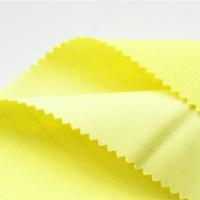 China 300gsm Modacrylic Cotton Antistatic Fabric Fluorescent Yellow 1.47m Width for Protective Clothing for sale