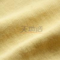 China Para Aramid Knitted Fabric Interlock 260gsm 1.5m Width Raw Yellow for Protective Equipment for sale