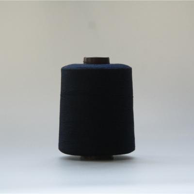 China High Temperature Resistance Meta Aramid Embroidery Thread 30TEX Navy Blue - 6000m Length, 200g per Cone for sale