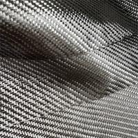China Carbon Fiber 3K Aramid Hybrid Fabric Black 200gsm 1m Width for Sports Equipment & Industrial Applications for sale