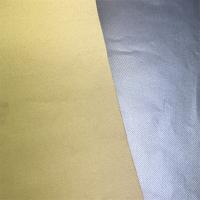 China Para Aramid Woven Fabric 290gsm 1.5m Width with FR PU Coating for Boiler Working Applications for sale