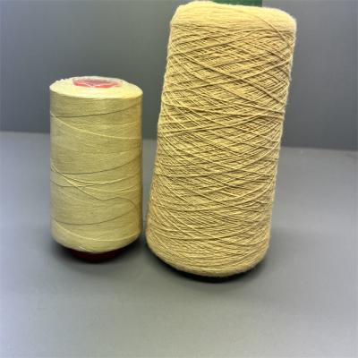 China Para Aramid Yarn Ne30/3 4600CN Strength for Aerospace & Sports Materials - Non-Flammable for sale