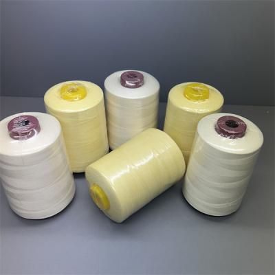 China NFPA1971 Para Aramid Sewing Thread Raw Yellow Curtain Rope - 3000m Length, Ne10s-40s Yarn Count, Heat Resistant for sale