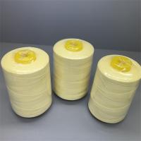 China NFPA1971 Para Aramid Sewing Thread Raw Yellow Curtain Rope - 3000m Length, Ne10s-40s Yarn Count, Heat Resistant for sale