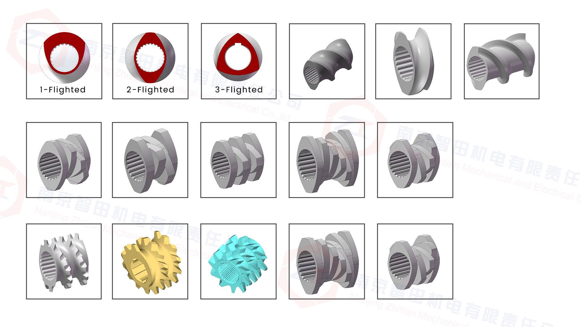 Screw element classification