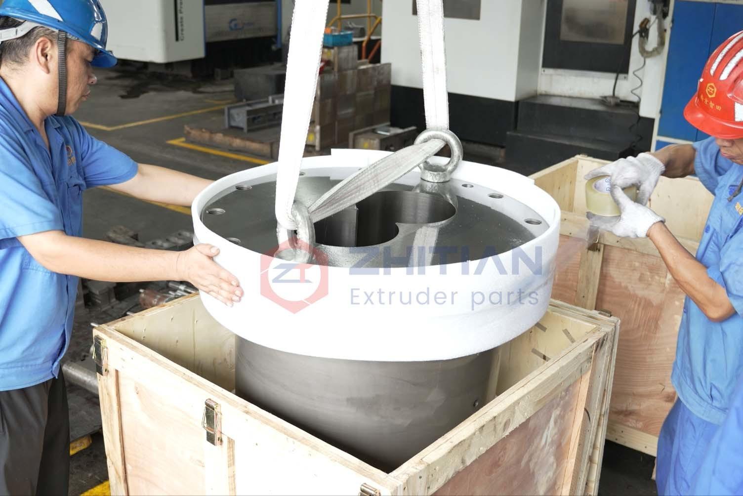 Maris 223 screw barrel packaged for delivery