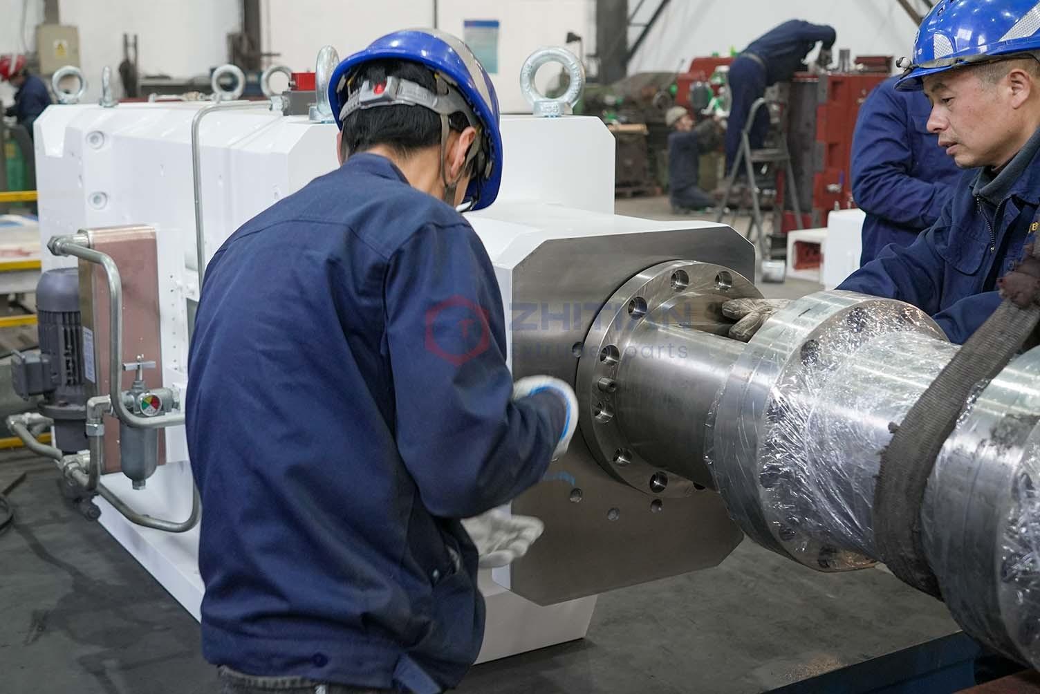 95mm Twin Screw Extruder Complete Components Case