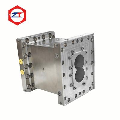 China Screw And Barrel For Plastic Pipe PVC Profile Sheet Direct Compound Barrel Center Distance 60mm Extruder Barrel for sale