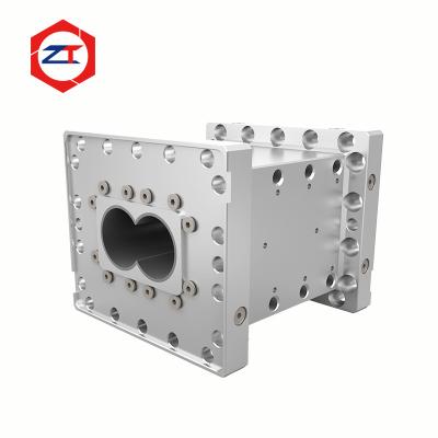 China 42CrMo ZT615 Twin Screw Extruder Parts Barrels High Wear Resistant Screw And Barrel For Plastic Extruder Machine for sale