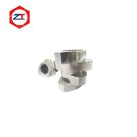 China Model110 Wear Resistance Twin Screw Extruder Machine Elements Kneading Block Screw Component for sale