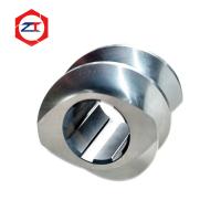 China Reverse Kneading Block Extruder Screw Elements Intense Shearing Design Bimetallic Screw for sale