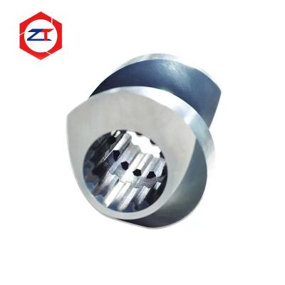 China 57.6mm Dia TEM48SS Kneading Block Twin Screw Extruder Elements Custom Design Fish Feed Extruder Machine for sale