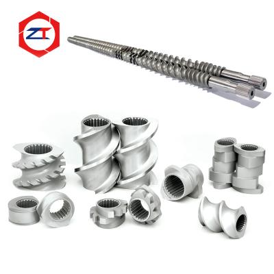 China Twin Screw Extrusion Machine Screw Elements Hole Diameter 15.6-350mm Plastic Compounding for sale