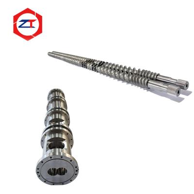 China Twin Screw Food Extruder Screws And Barrels HIP Ni60 Alloy Material for sale
