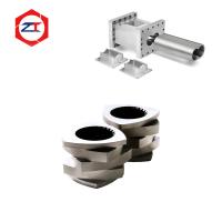 China Twin Screw Extruder Barrel For Co Rotating Parallel Twin Screw Extruder for sale