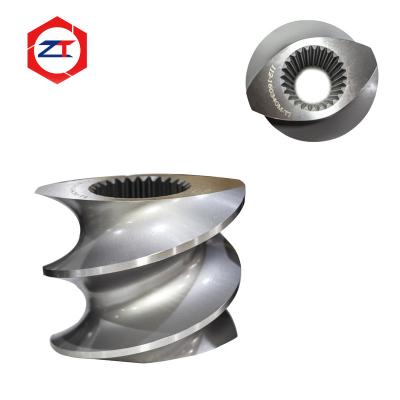 China Twin Screw Extruder Screw Segment Wr5 Material Elements For PP PE ABS PVC Pet for sale