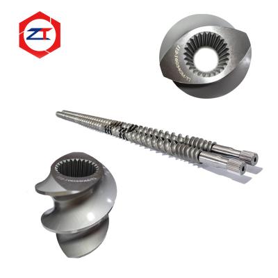China High Precision Customized Twin Screw Extruder Elements Screw Segments for sale