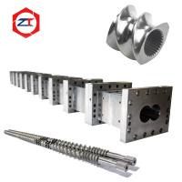 China WR13 WR14 Material Extruder Screws And Barrels Φ71.8mm Hole Diameter for sale