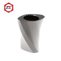 China Plastic Twin Screw Extruder Spare Parts Extruder Screw Barrel Stainless Steel for sale