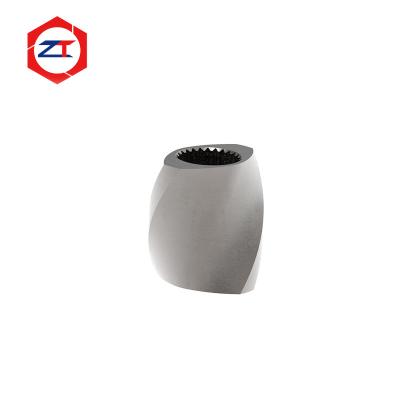 China Pet Screw Elements For Jsw Plastic Twin Screw Extruder Wear Corrosion resistant for sale