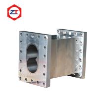 China Filler Masterbatch Making Machine Twin Screw Extruder Element And Barrel for sale