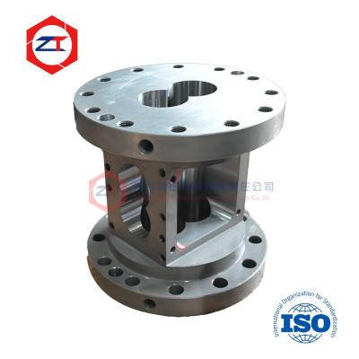 China Co Rotating Twin Screw Extruder Screws And Barrels For Plastic And Food Extruder for sale