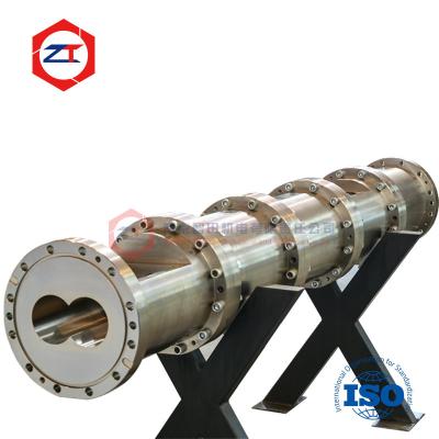 China Wear-Resistant Liner Hole Diameter Φ133mm Center Distance 106mm screw barrel  for food feed extruder for sale