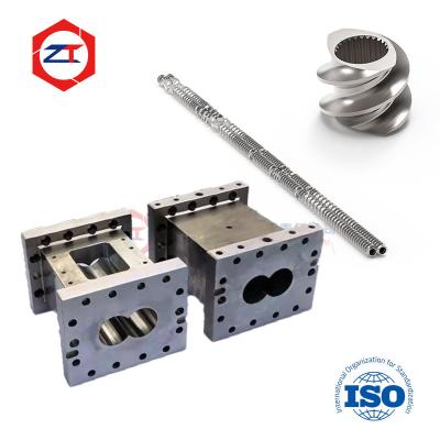 China Plastic Extruder Screw Barrel For Long Lasting Service High Wear Resistant for sale