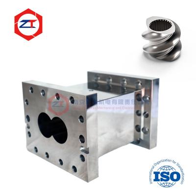 China Twin Screw Extruder Barrel With Inner Liner 58 Machine European Standard Used In The Rubber And Plastics Industry for sale