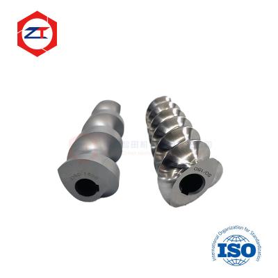 China Precision SUS440C Double Screw Extruder Screw Segments For Plastic Engineering for sale