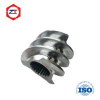 China 41CrAlMo7 38CrMoAl Double Screw Segments For Co-Rotating Twin Screw Extruders for sale