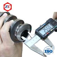 China Extrusion Machines Twin Screw Extruder Parts With Center Diameter 15.6-350mm And Over Screw Element for sale