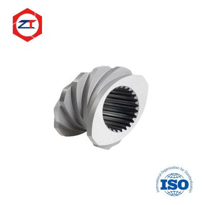 China High Precision OEM Twin Screw Extruder Parts Center Diameter 15.6-350mm Screw Elements for sale