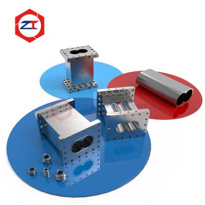 China High Precision OEM Twin Screw Extruder Parts for X260 Extrusion Machine Screw Barrel for sale