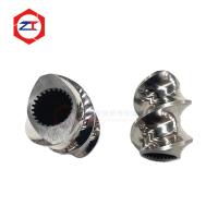 China High Performance Stainless Steel Co-Rotating Extruder Segments - 52mm Diameter Silver Finish for Food Processing for sale