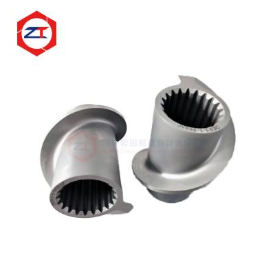 China Rubber Twin Screw Extruder Machine With Oem Service Tight Tolerance Customized Surface Finish Element for sale