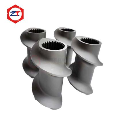 China Precision Custom Extruder Machine Parts Polished Surface ±0.02Mm Tolerance Screw Elements for sale