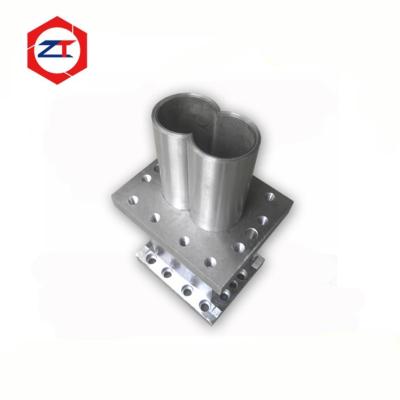 China Wear Resistant Bimetallic Screw Barrel for Twin Screw Extruder Machines for sale