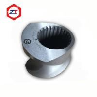 China Tube Extruder Machine 92mm OD Extruder Screws And Barrels Metal Color High Self Cleaning Performance Ppr Pipe Extruder for sale