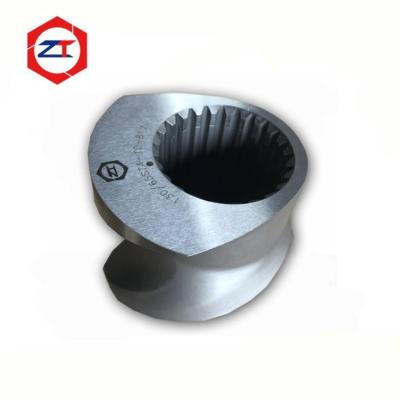 China Tube Extruder Machine 92mm OD Extruder Screws And Barrels Metal Color High Self Cleaning Performance Ppr Pipe Extruder for sale